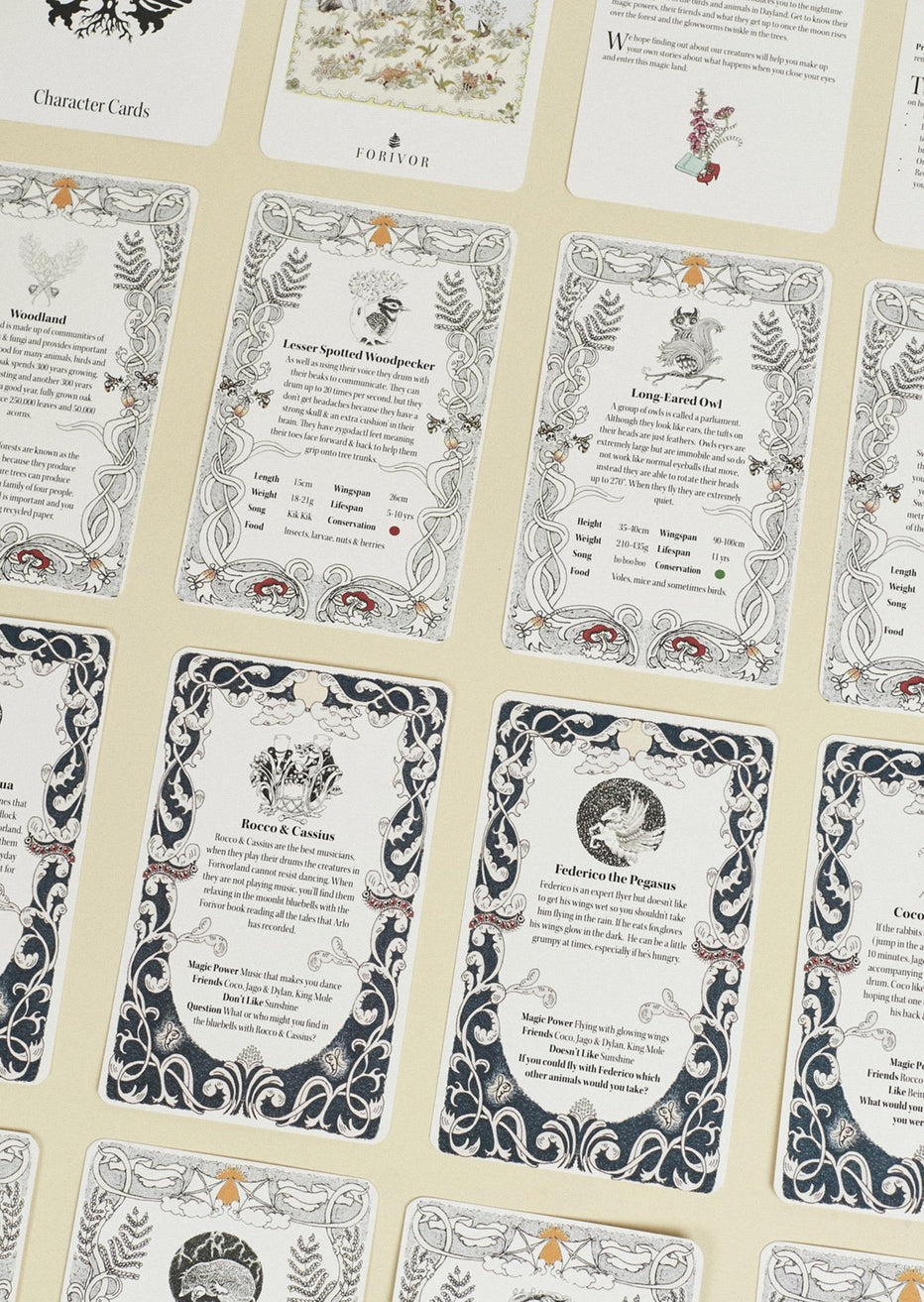 Enchanted Forest Character Cards Forivor