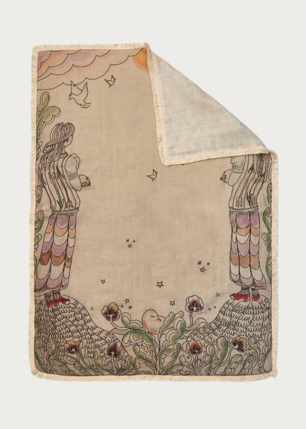 'On Children' Organic Cotton Muslin Blanket - Large – Forivor